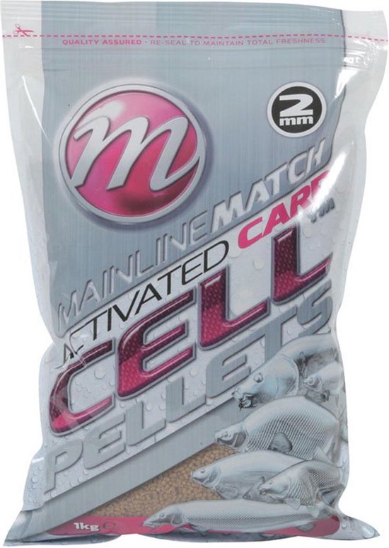 Mainline - Match Activated | Carp Course Pellets | Cell | 2mm | 1kg ...