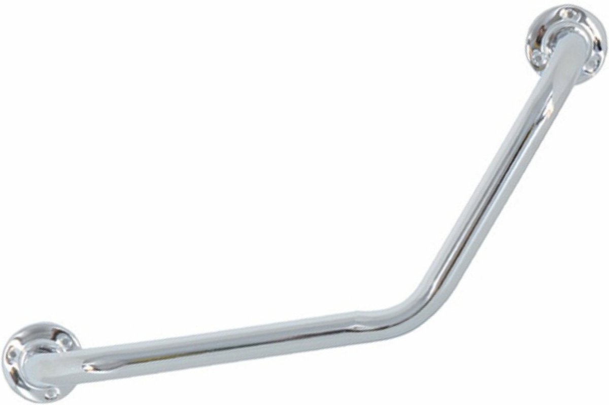 MSV Badkamer/douche wand/muur hoekbeugel handgreep - rvs metaal ...