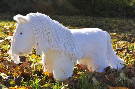 Crafty Ponies Wit-wit- 48cm lang-met instructieboekje | bol