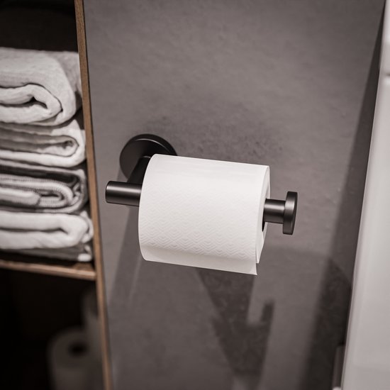 Selotus – Set van 3 - Handoekhaakjes – Handoek rek - -wc rolhouder ...