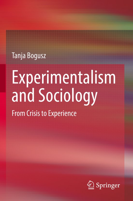 Experimentalism and Sociology, Tanja Bogusz | 9783030924805 | Boeken ...