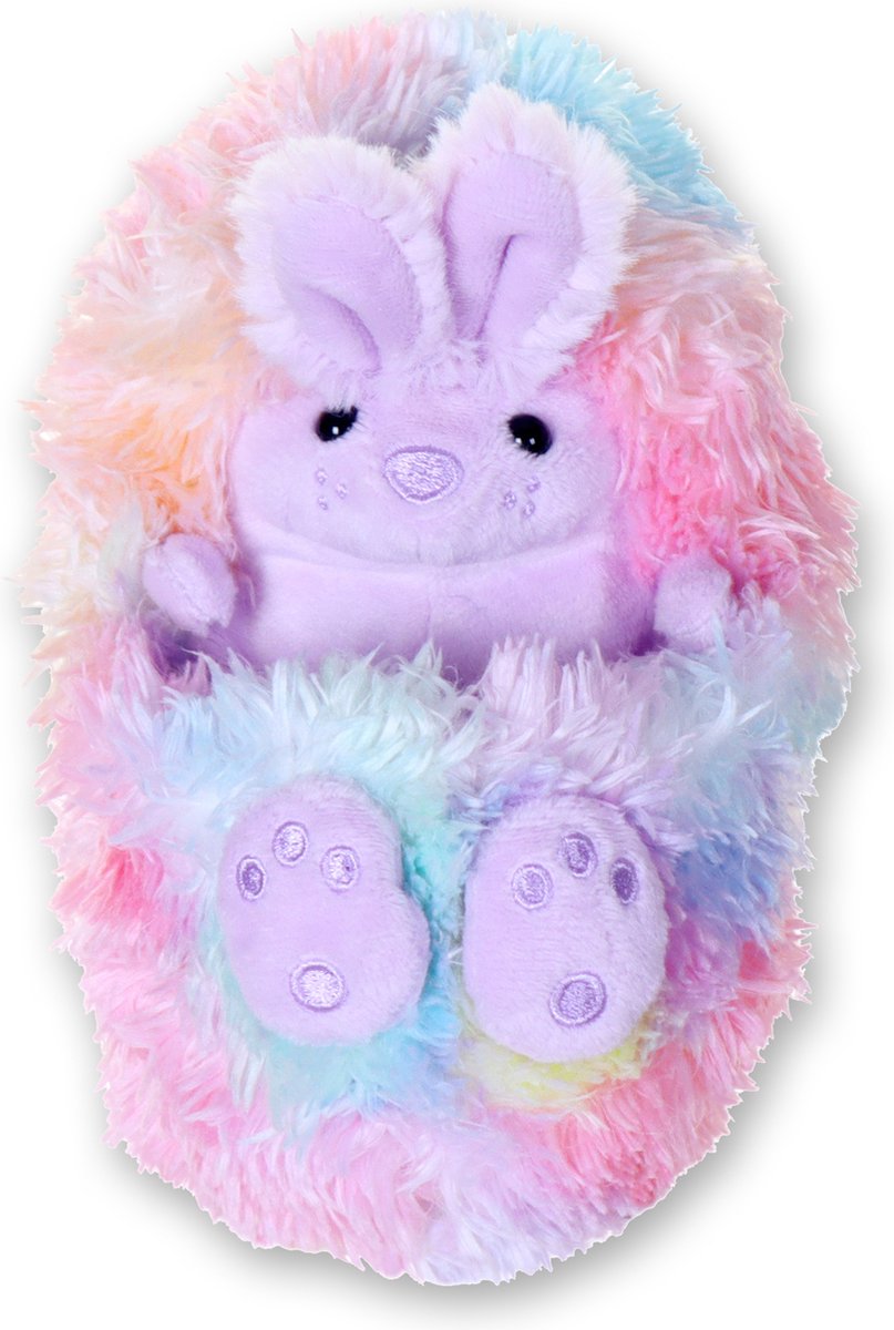 Curlimals Konijn Bo Regenboog - Interactieve knuffel | bol.com