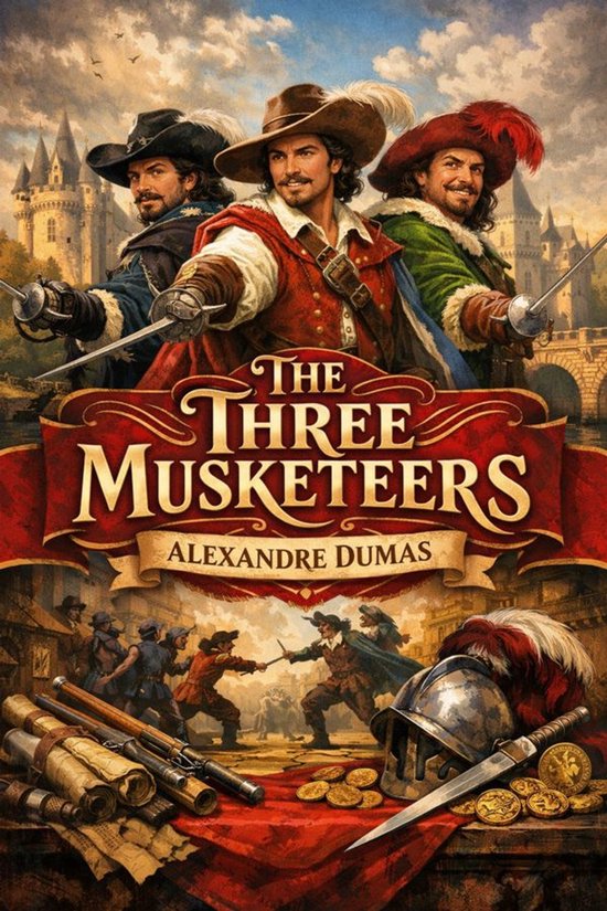 The Three Musketeers (Illustrated) (ebook), Alexandre Dumas ...