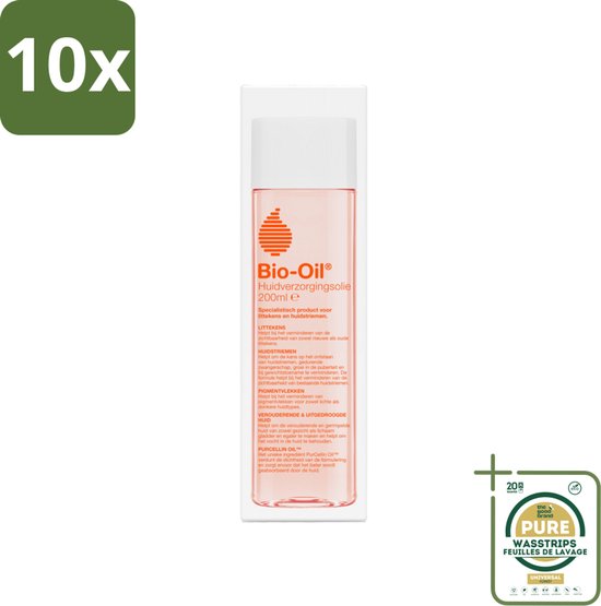10 x Bio-Oil Huidverzorgingsolie 200 ml - Grootverpakking ...
