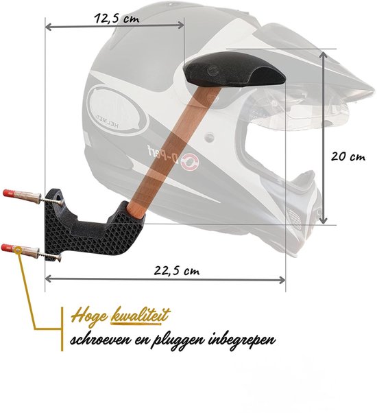 VIN® Helmhouder - Helm Houder - Helm Kapstok - Helm Standaard ...