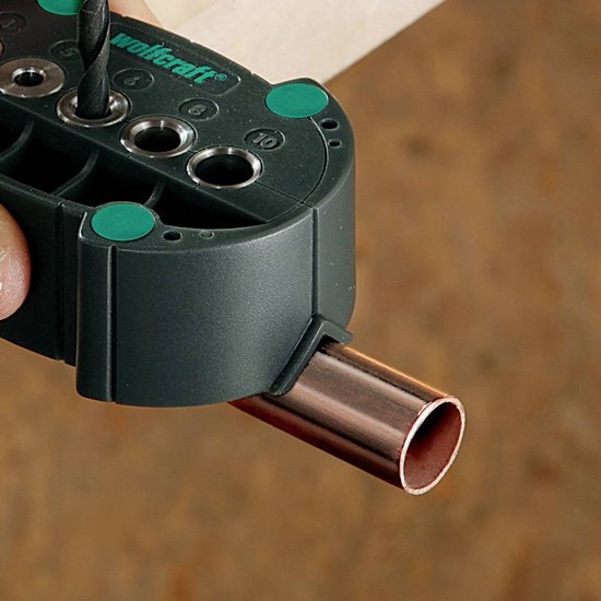 Wolfcraft Boorhulp - Boormal voor recht boren - Hulpstuk voor boren ...
