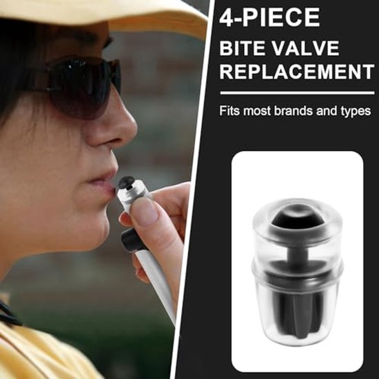 4 Packs Bite Valve Replacement Heath for Osprey, Hydration Package Bite ...