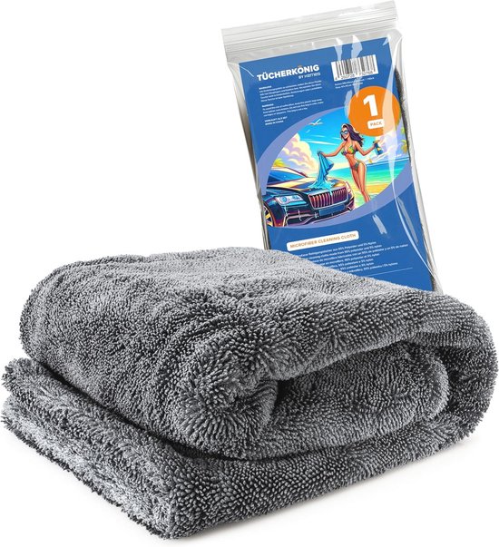 XXL Microvezeldoek voor Auto - Ultra Absorberend en Krasvrij - 40 x 40 ...