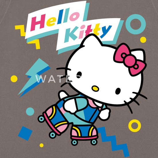 Hello Kitty Jaren 90 Stijlen Met Rolschaatsen Keukenschort | bol