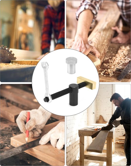 Eamber - Werkbank klemmen set voor bevestiging en bewerking van ...