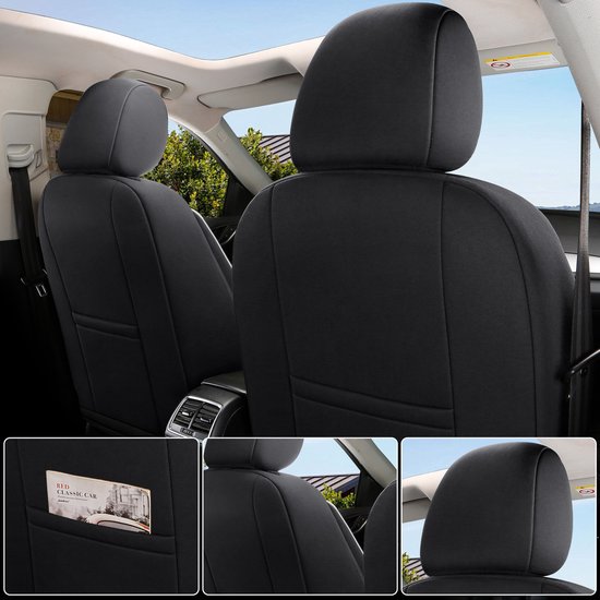 Autostoelhoezen voor Dacia Logan 1. Gen. 2004-2013 | Set van 2 | AIE403 ...