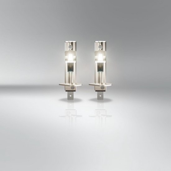 LED Lampen H1 Set Grootlicht Dimlicht 6500K Koud Wit Plug & Play ...