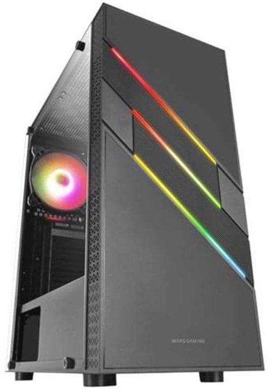 ATX Gaming PC Behuizing met ARGB Verlichting en Tempered Glass | bol