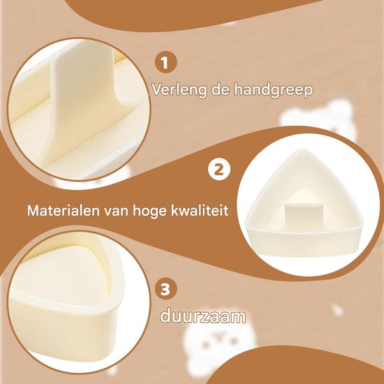 Sushi Vormen Triangel - Sushi Onigiri Mallen - Gemakkelijk Rijst Formen ...