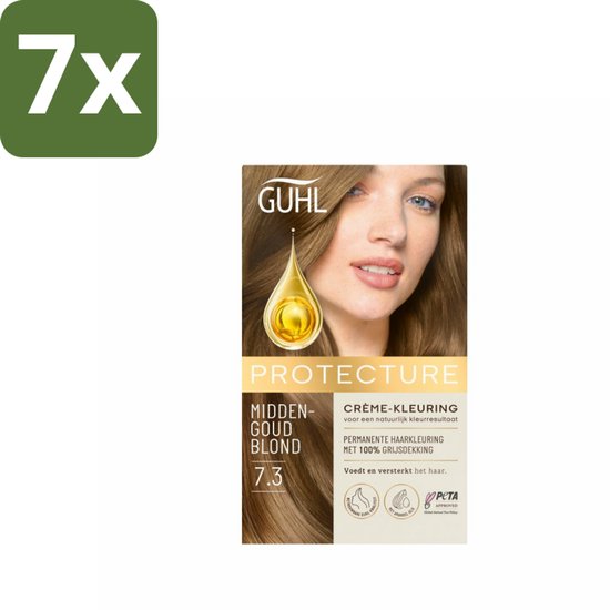 Guhl - Crème-kleuring - No. 7.3 Midden Goudblond Natural Colors ...