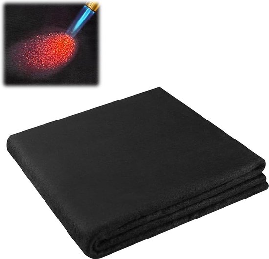 Heat Protection Mat - Fireproof Carbon Felt Underlay - Tot 922°C - Voor ...