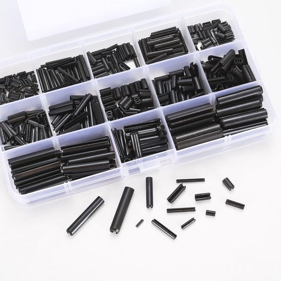 Holle Splinten Set - 540 Stuks Klapsplinten van Mangaanstaal | bol