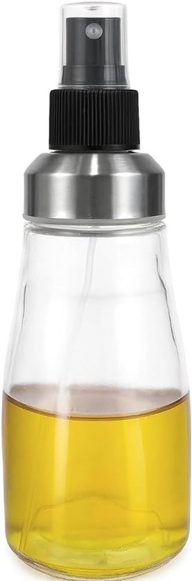 Olie- en azijnspray - Herbruikbare glazen dispenser - 330 ml | bol