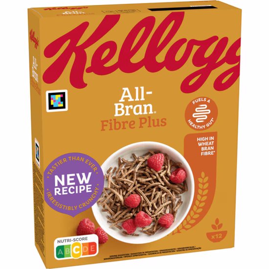 Kellogg's All Bran Plus - 3 x 500 gr - Voordeelverpakking | bol