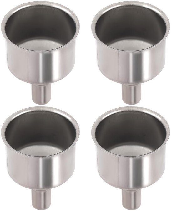 4Pcs RVS Trechter 5x4cm Kleine Metalen Keuken Olie Trechter ...