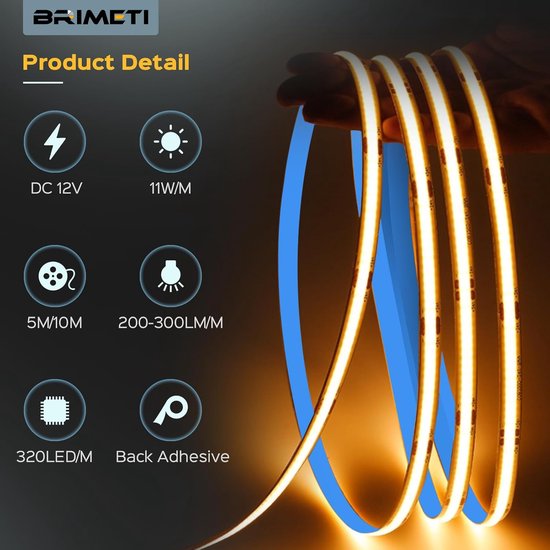 LED Strip 5 Meter - LED Verlichting Strips - LED Light | bol