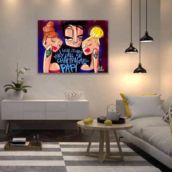 I love it when they call me papi - Meerdere kleuren - Plexiglas 40 x 30 ...
