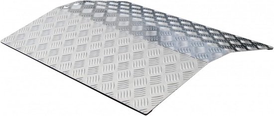 Drempeloprit voor rolstoelen en karren - Aluminium drempelbrug 100 cm | bol