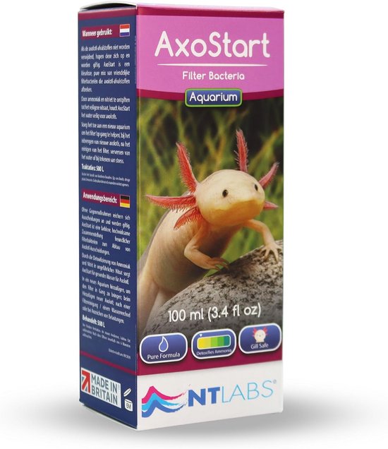AxoStart Filterbacteriën voor Axolotls - Afbreken van Giftig Afval en ...