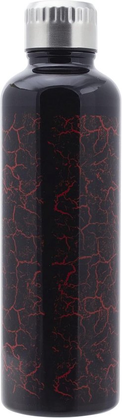 Stranger Things Hellfire Club Waterfles 500ml - Officiële RVS Drinkfles ...