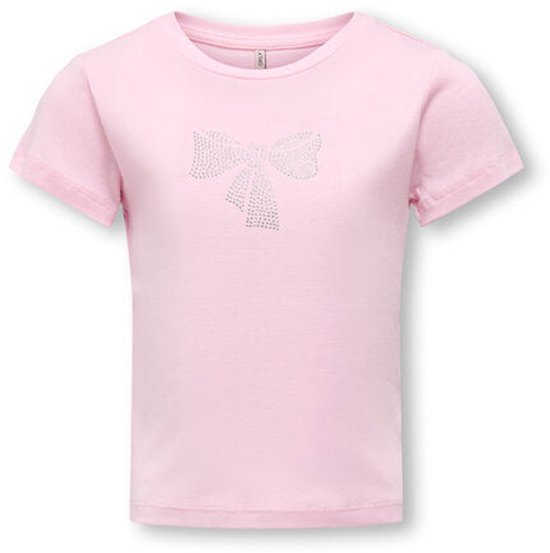 Mini top KIRA Roseate Spoonbill Bow Regular Fit | bol