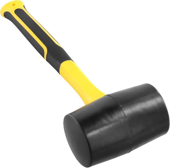 32oz Rubber Hamer Set - Perfect voor Houtbewerking en Auto Reparatie | bol