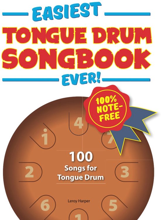 Eenvoudig Tong Drum Liedjesboek: 100 Liedjes zonder Noten | bol