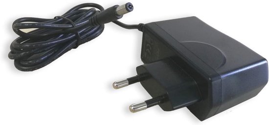 Voeding 12V 2A voor IP-camera Zwart | bol