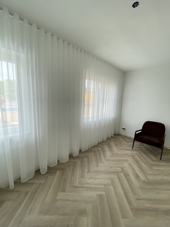 Vitrage Voile Gordijnen – Wit – Lichtdoorlatend – Luxe Transparante ...