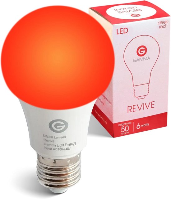 Slaaptherapie lamp 670 nm rood licht voor betere slaapkwaliteit | bol