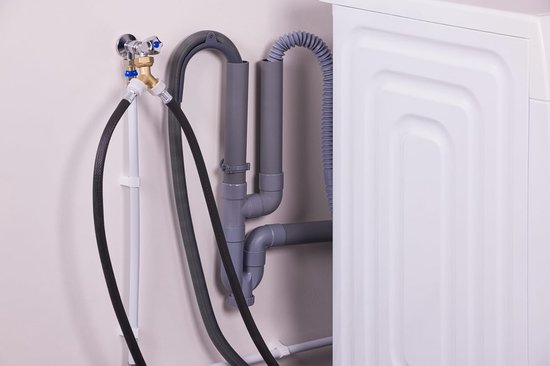 Dubbele Wasmachine Sifon met Horizontale Uitgang | bol