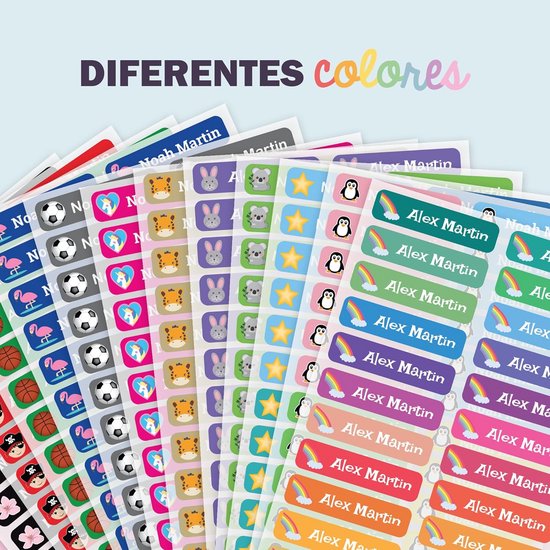 Personaliseerbare Strijklabels voor Kinderkleding - Naamlabels voor ...