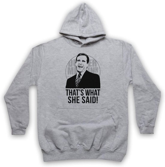 Klassieke TV Komedie Michael Scott Hoodie voor Volwassenen | bol