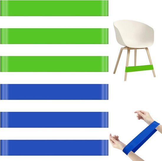 Set van 6 Elastische Banden voor Stoelen - Concentratiehulpmiddel voor ...