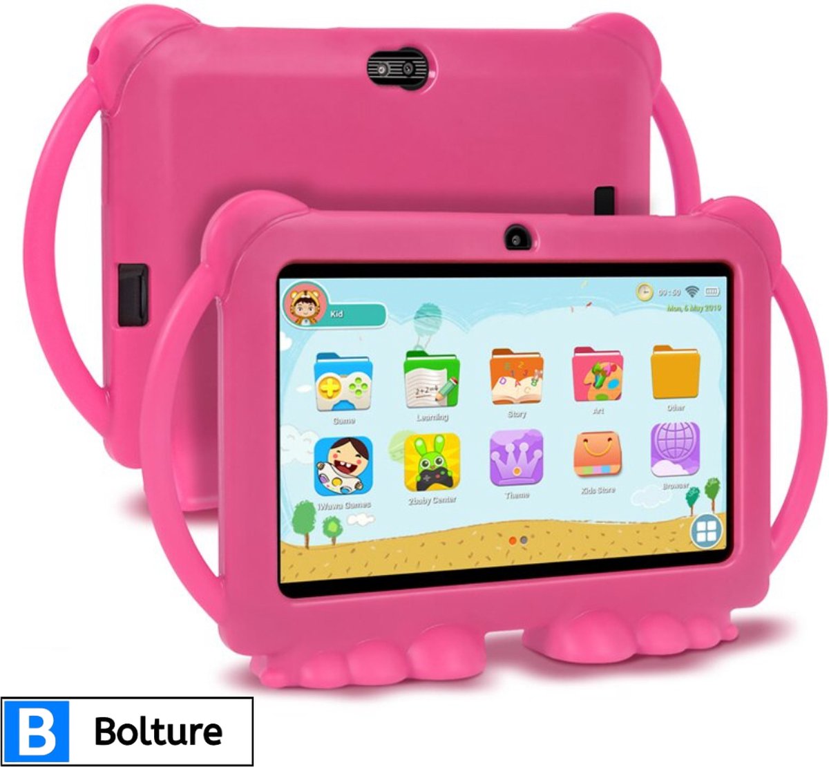Bolture Kindertablet - Tablet - Tablet Kinderen - Kindertablet Vanaf 3 ...
