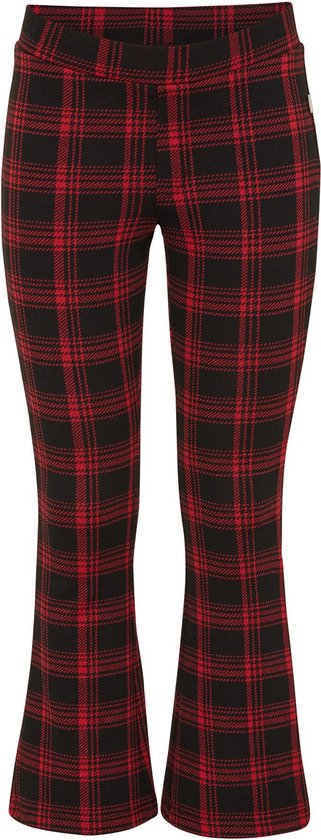 Mexx Checked Flared Broek - Rood - Meisjes Kleding - Broek - Maat 158 ...