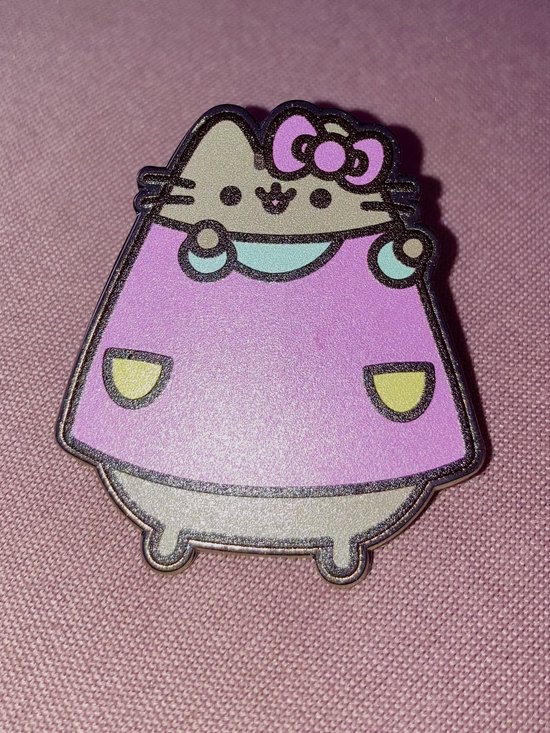 Pusheen - Pin Badge - PUSHEEN X HELLO KITTY DRESS UP - Emaille - Kawaii ...