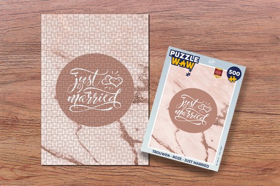 Puzzel Just married - Spreuken - quotes - Trouwen - Legpuzzel - Puzzel ...