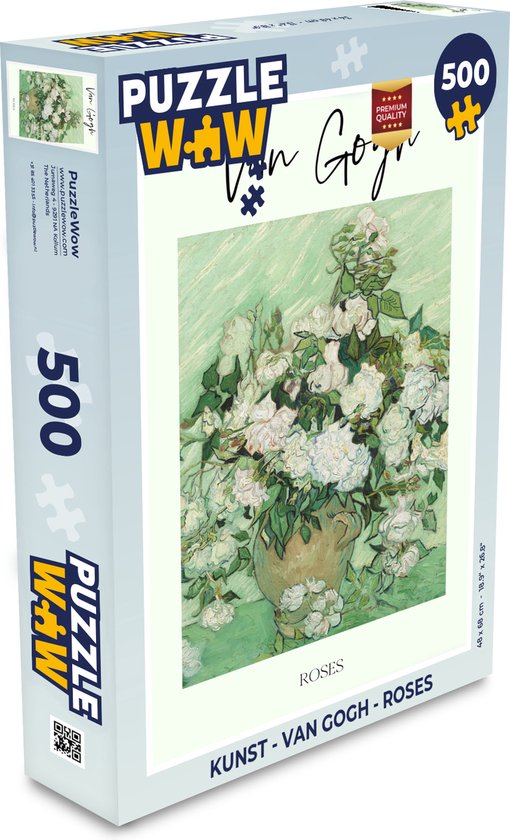 Puzzel Kunst - Van Gogh - Roses - Legpuzzel - Puzzel 500 stukjes | bol