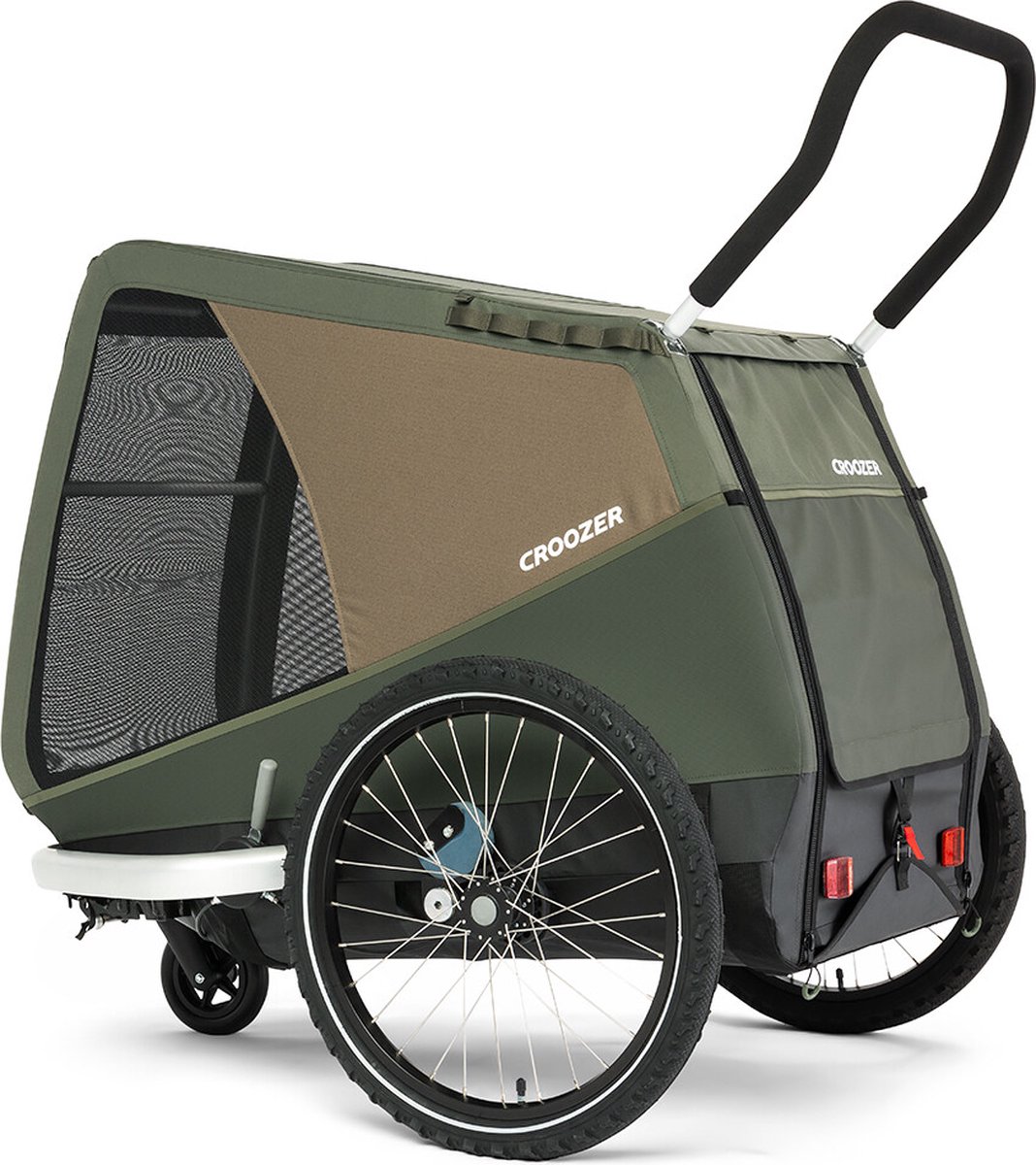 Croozer Dog Mikke Hond Trailer, groen | bol.com