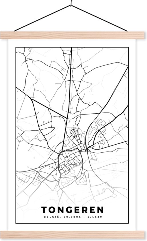 Posterhanger incl. Poster - Schoolplaat - Plattegrond – Tongeren ...