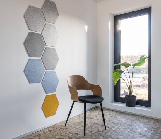 Wandbekleding - Akoestische panelen - Wandbekleding vilt - Acousticvilt ...