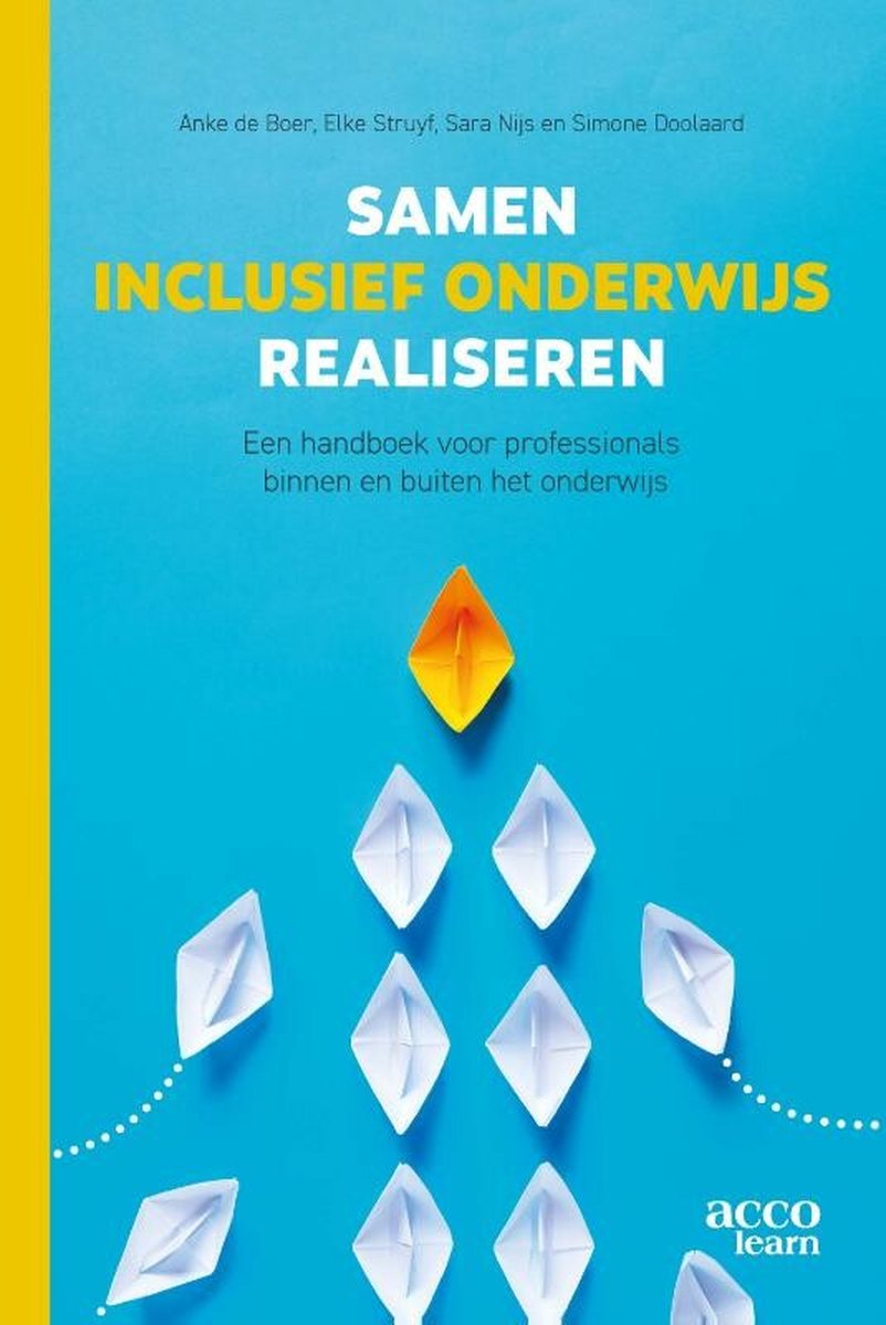 Samen inclusief onderwijs realiseren | 9789464147049 | Anke de Boer | Boeken | bol