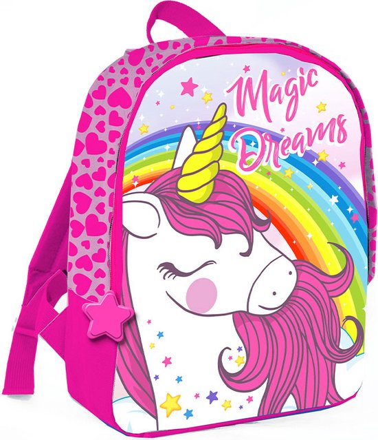 Unicorn Peuterrugzak, Magic Dreams - 27 x 21 x 7 cm - Polyester | bol