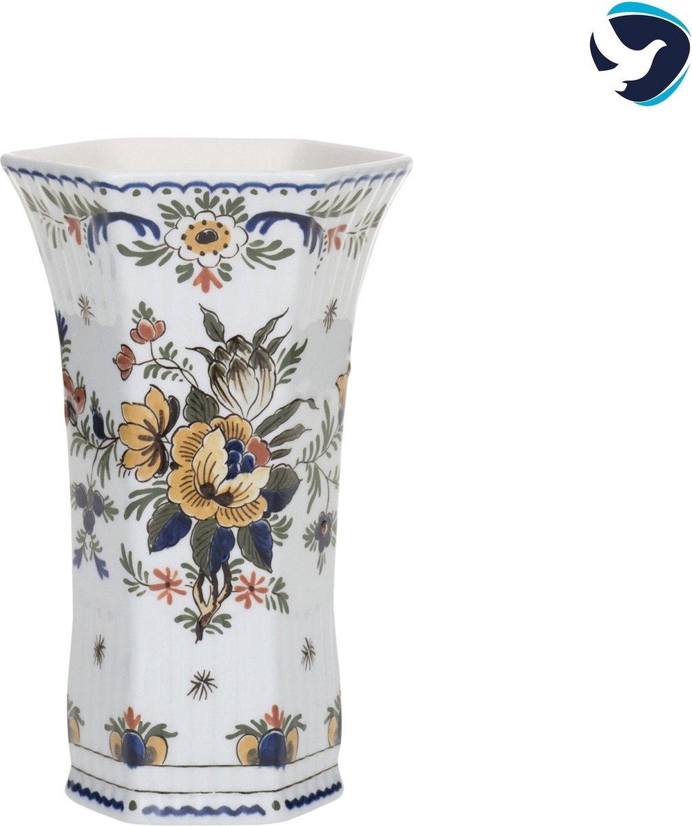 Delft Polychrome Vaas 'Classic Vase | bol